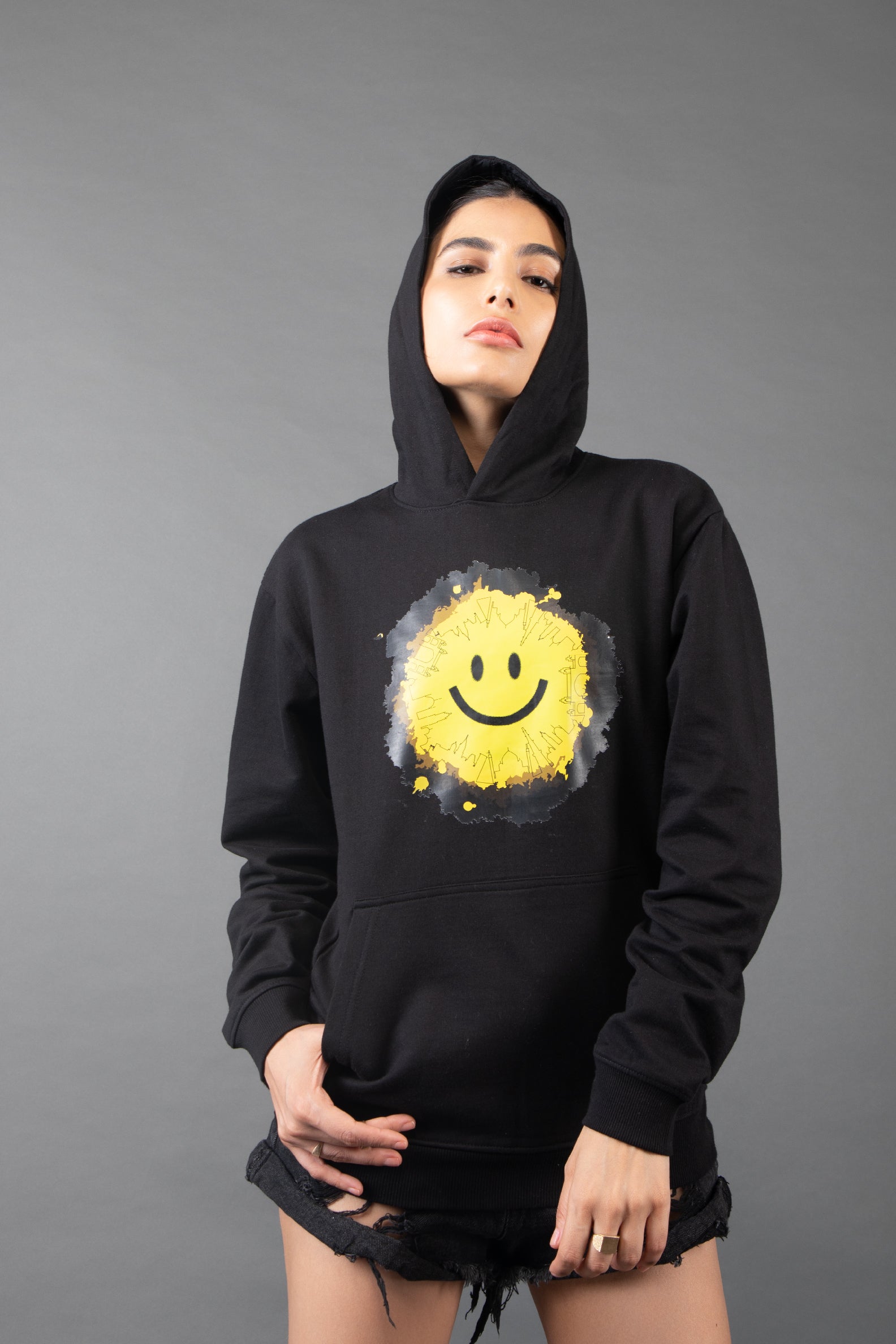 OFU- Smile India Women - Black – OFU Lifestyle